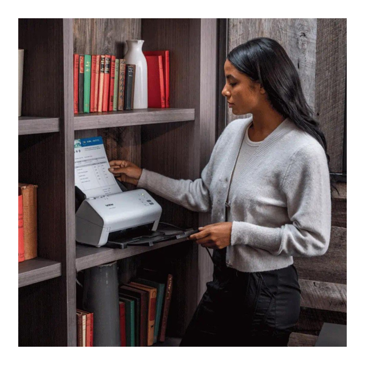 Scanner Profesional de Escritorio Brother ADS4-300N Duplex