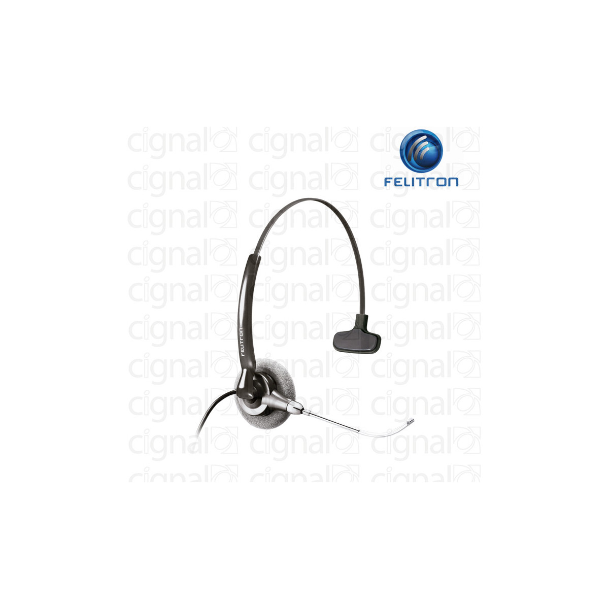 Headset Monoaulral Felitron Stile Top Due VG RJ-9