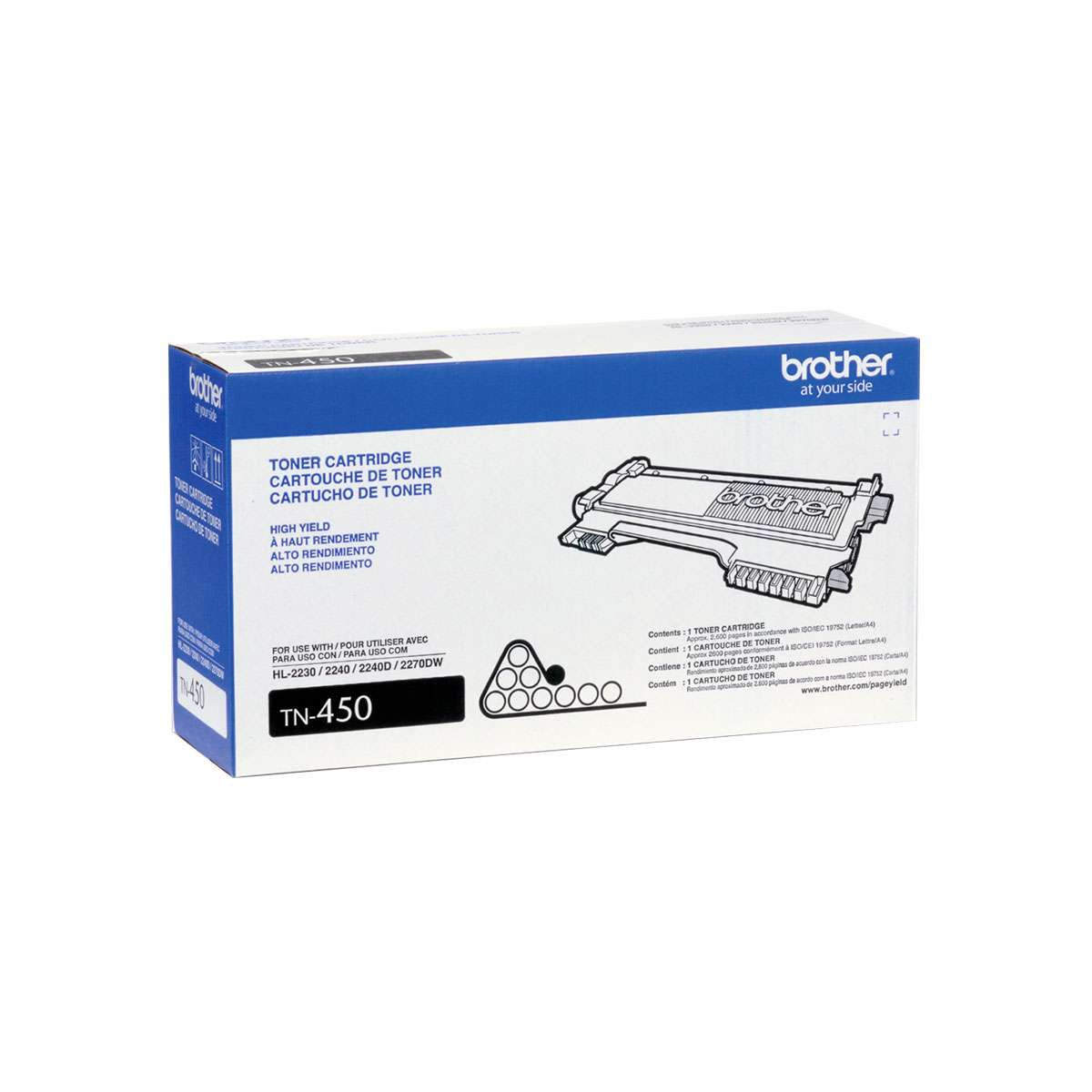 Cartucho Toner Brother TN-450